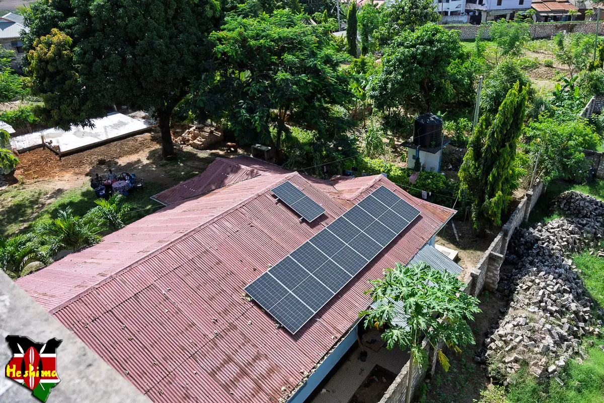 Photovoltaic System - Heshima Youth Empowerment C.B.O.